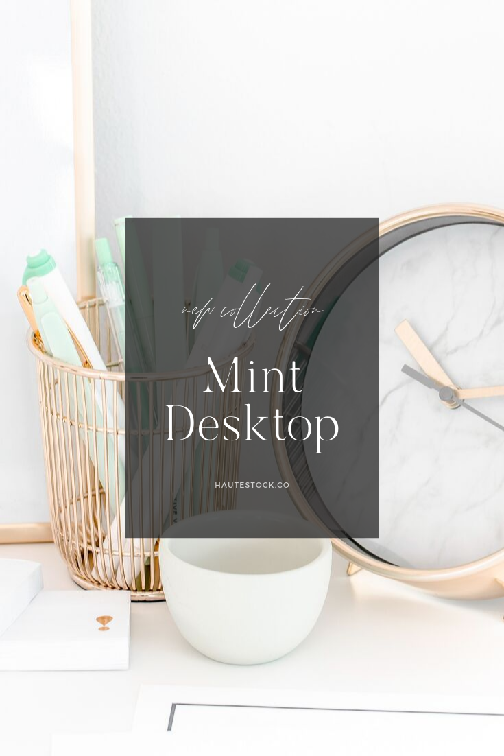 Mint Styled Desktop Photos - Haute Stock Blog