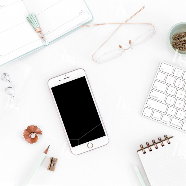 Mint Styled Desktop Photos - Haute Stock Blog