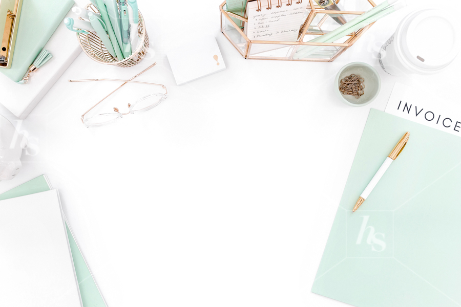 Mint Styled Desktop Photos - Haute Stock Blog