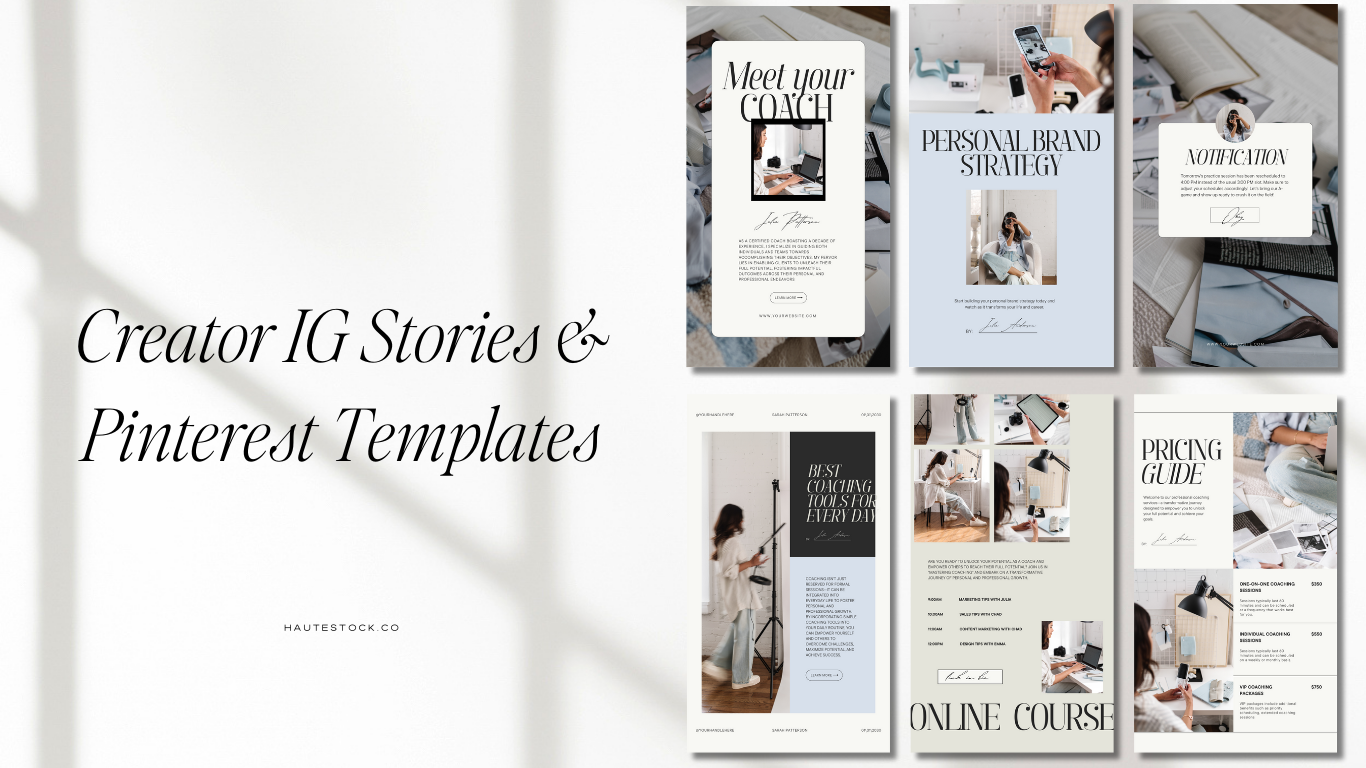 Customizable Canva Templates for Marketing & Social Media - Haute Stock ...