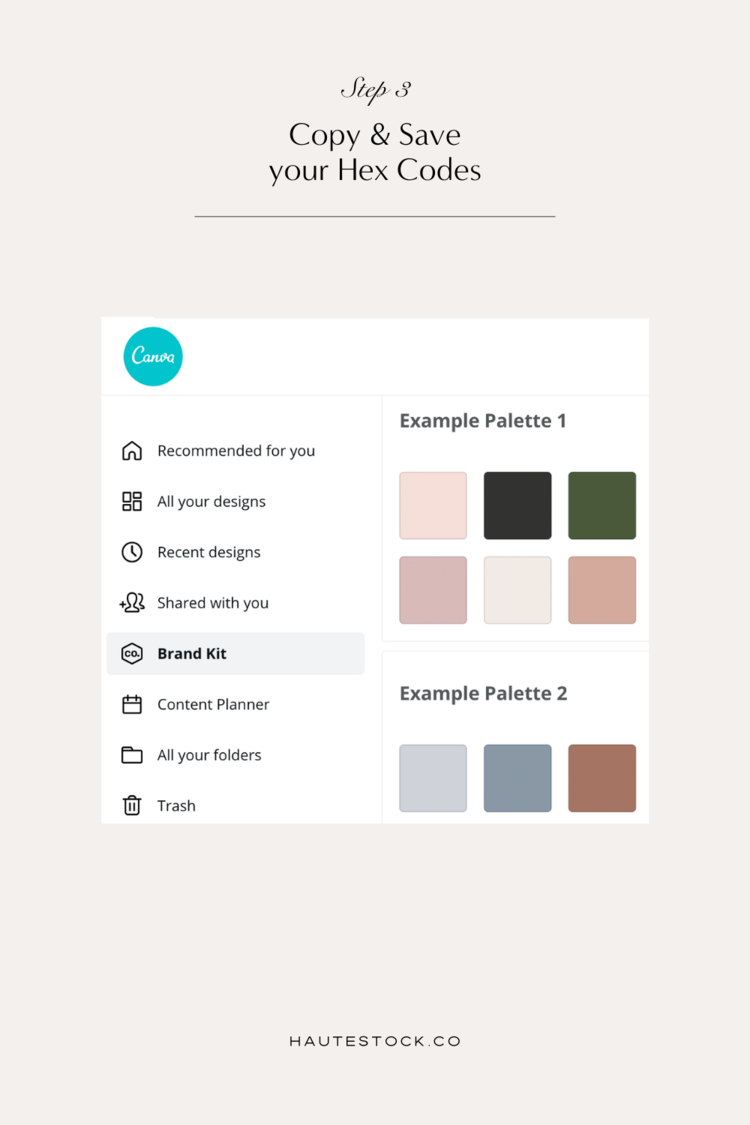 How to Choose Your Brand Colors The Easy Way - Haute Stock Blog