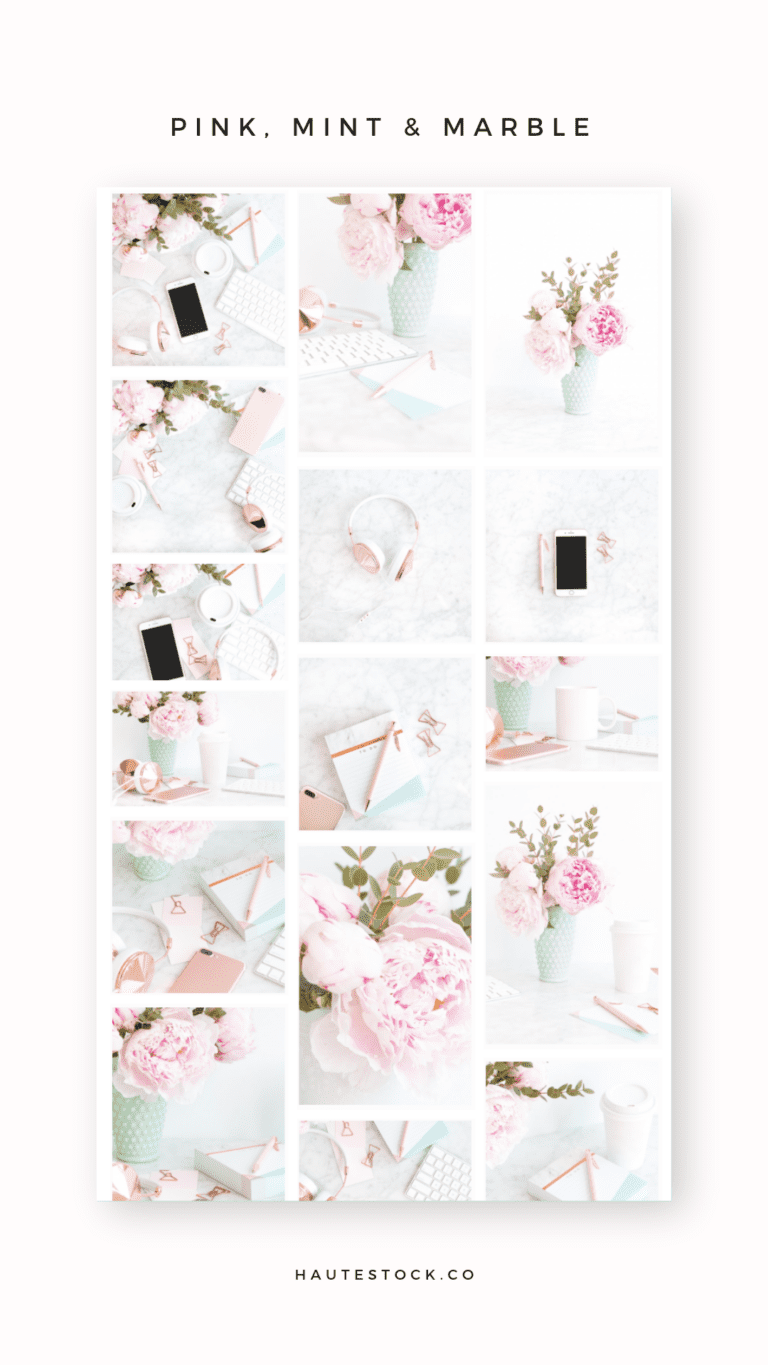 Mint Styled Desktop Photos - Haute Stock Blog