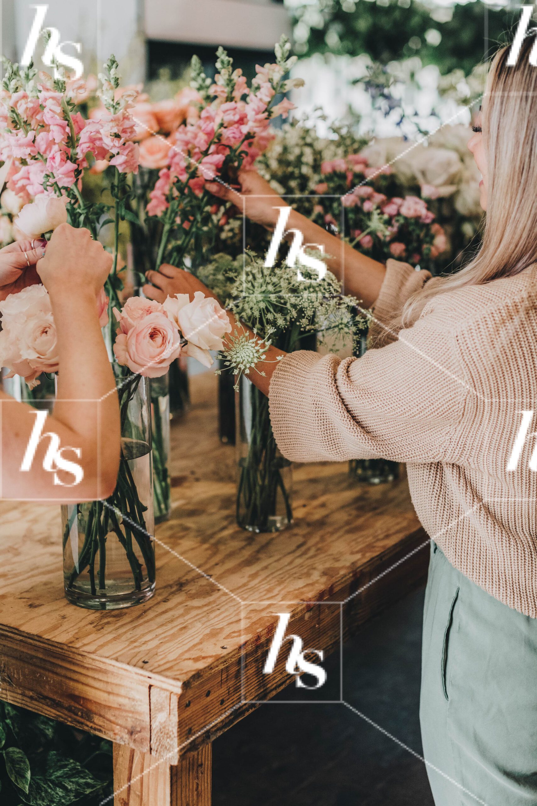 Spring Flower Shop Styled Stock Photos - Haute Stock Blog