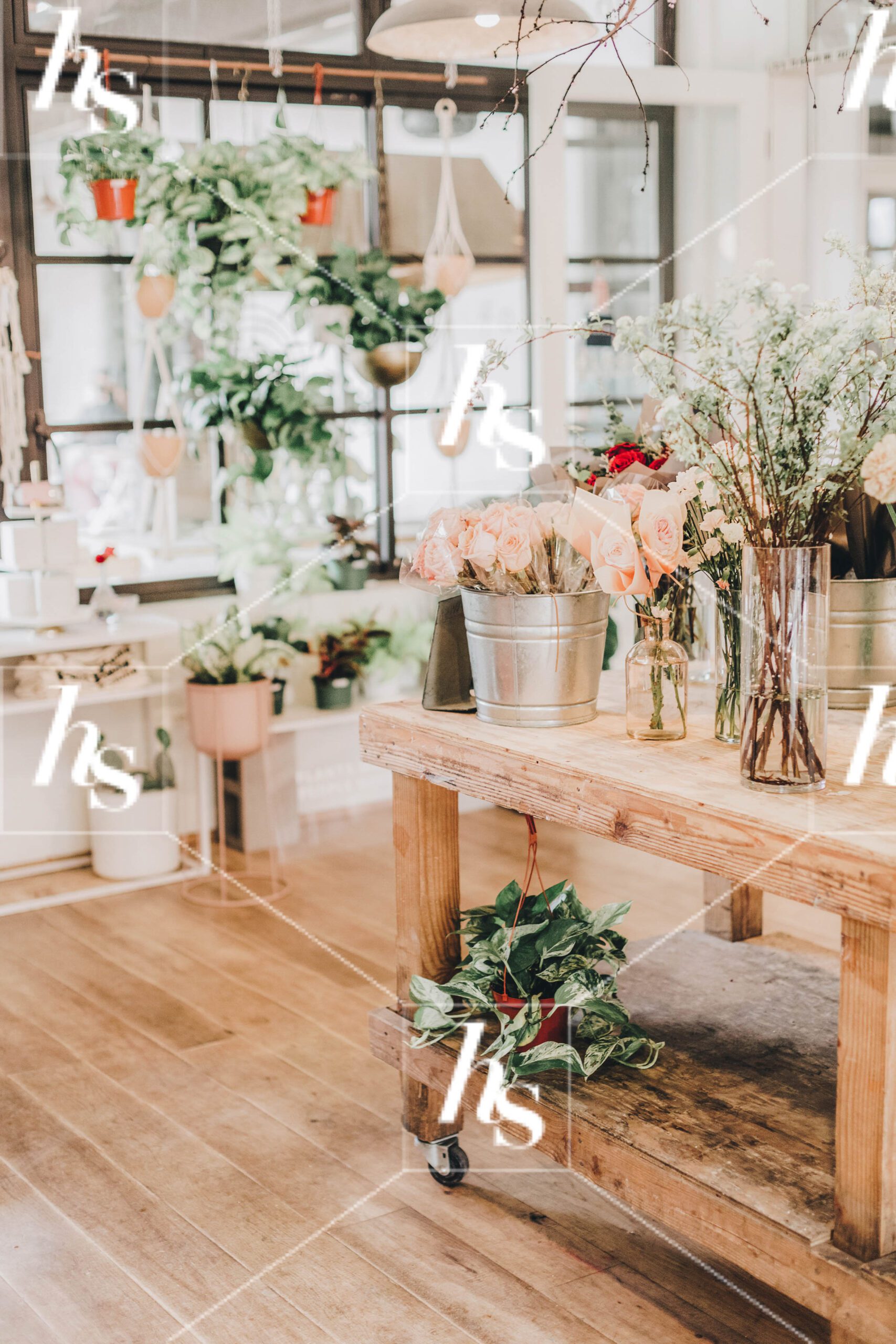 Spring Flower Shop Styled Stock Photos - Haute Stock Blog