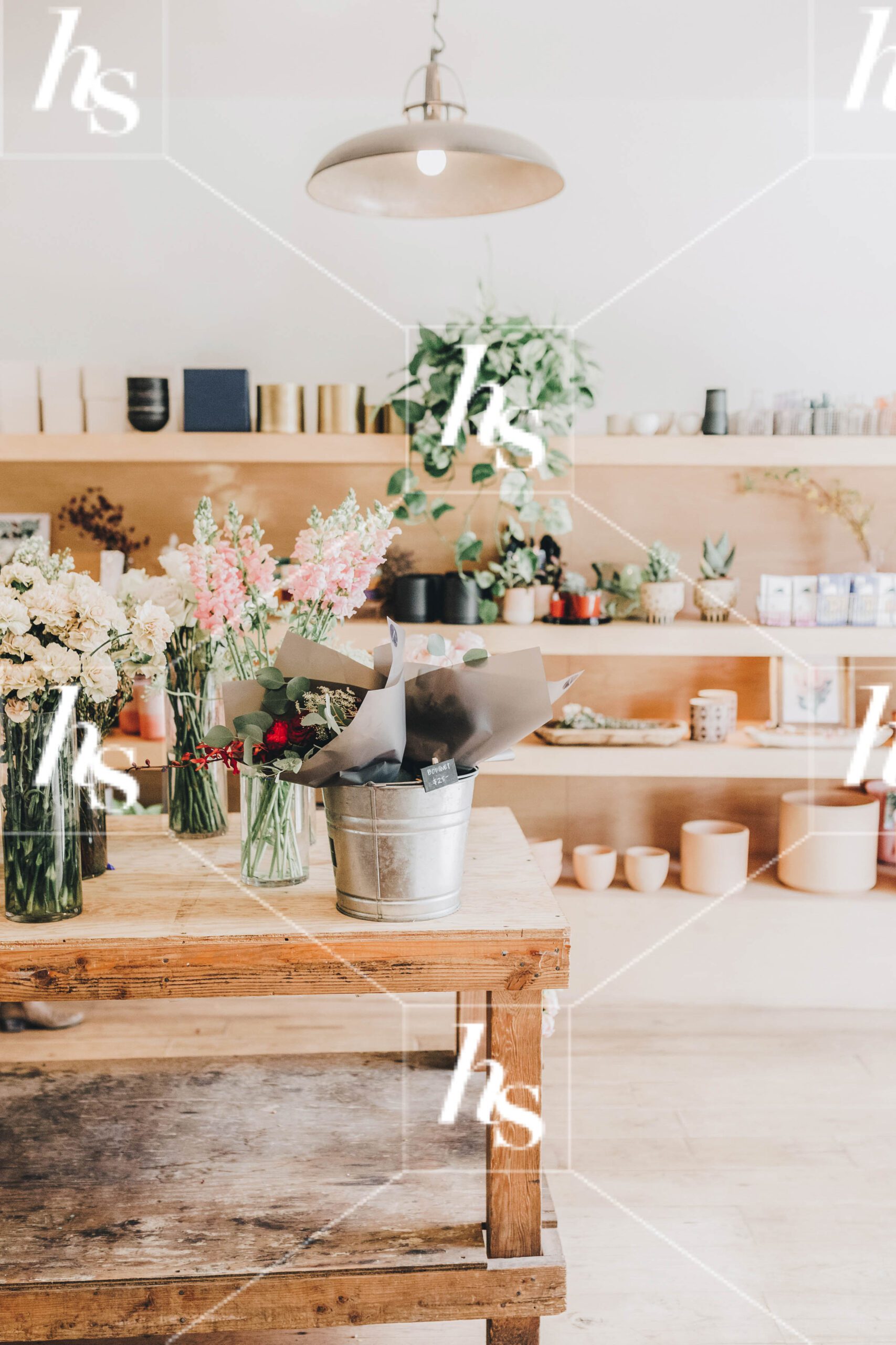 Spring Flower Shop Styled Stock Photos - Haute Stock Blog