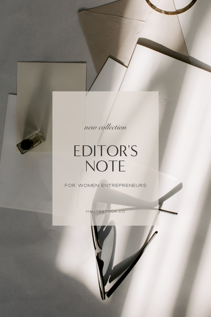 Editor's Note: Editorial Workspace and Fashion Stock Photos - Haute ...