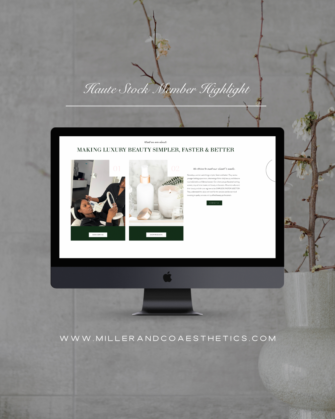 Member Highlight: Shaq of Miller & Co Aesthetics - Haute Stock Blog