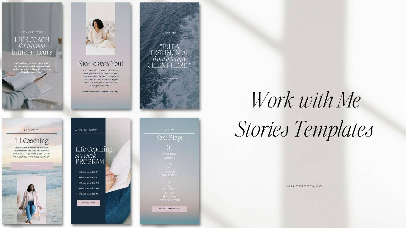 Customizable Canva Templates for Marketing & Social Media - Haute Stock ...