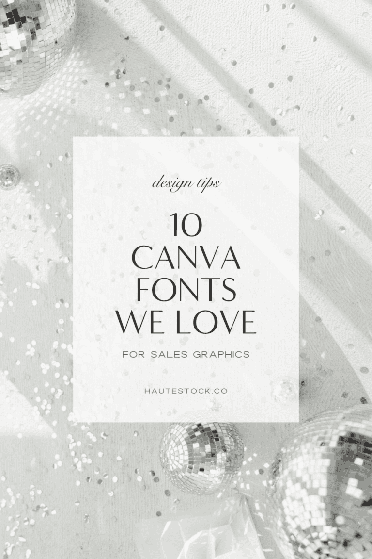 10 Fonts we Love for Creating Sales Graphics & Why They Work - Haute ...