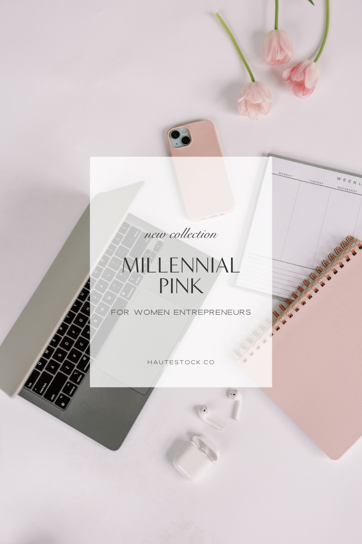Millennial Pink: Feminine Workspace Stock Videos - Haute Stock Blog