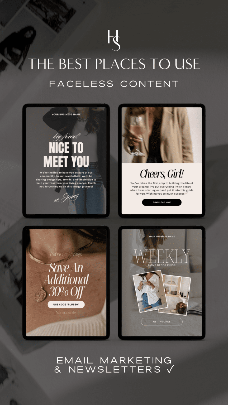 Faceless Marketing: How to Build a Faceless Brand - Haute Stock Blog