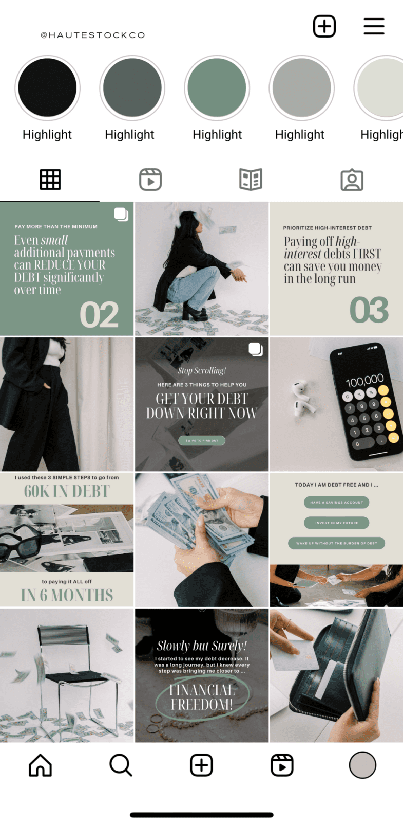 Green Branding Color Palette Inspiration - Haute Stock Blog