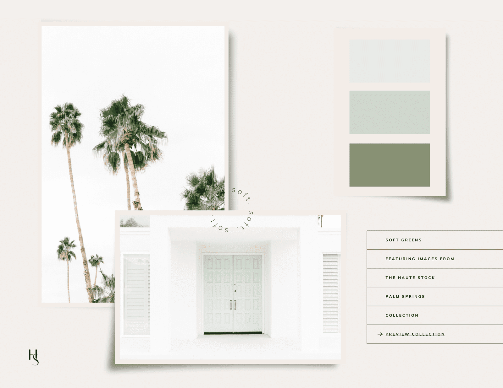 Green Branding Color Palette Inspiration - Haute Stock Blog