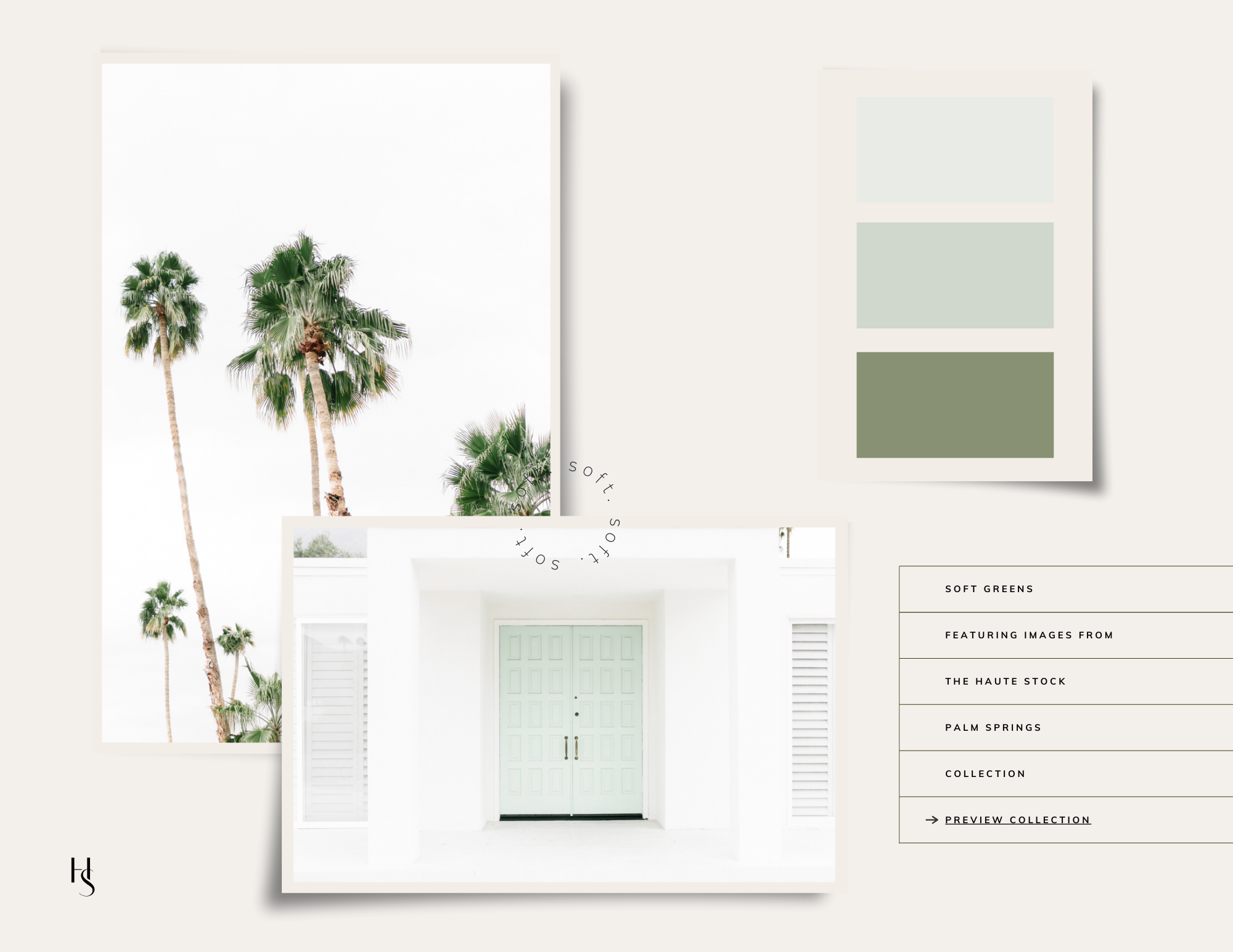 Green Branding Color Palette Inspiration - Haute Stock Blog
