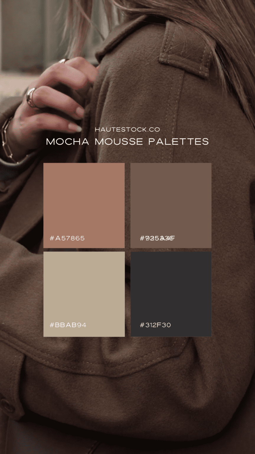 Branding Inspiration: Pantone Mocha Mousse - Haute Stock Blog