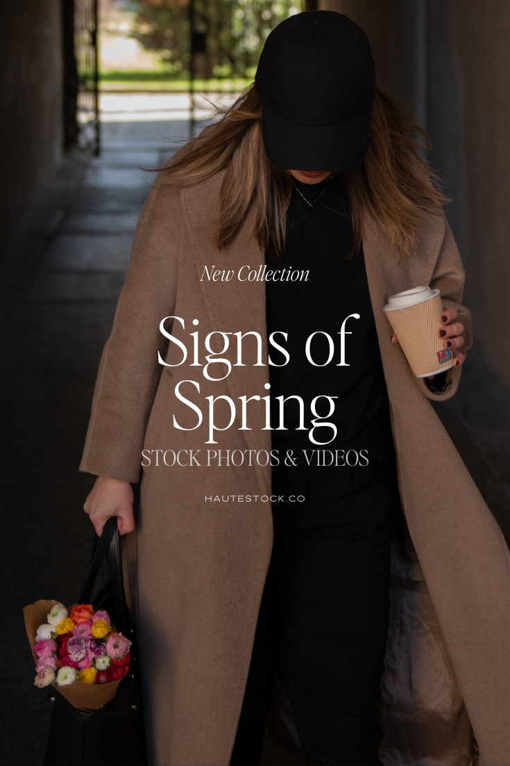 Signs of Spring: Seasonal Aesthetic Stock Imagery - Haute Stock Blog