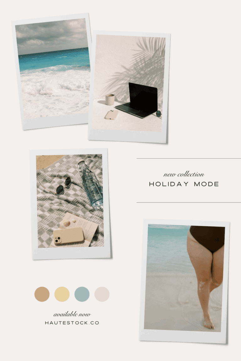 Holiday Mode: Work From Anywhere Aesthetic Stock Photos - Haute Stock Blog